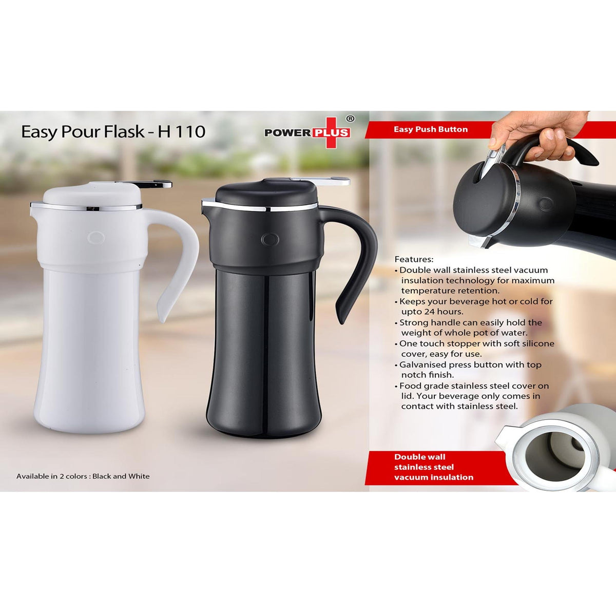 Easy pour flask 1.5L - H 110 — Metro Corporate Concepts