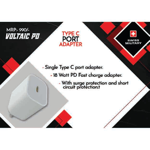 SWISS MILITARY - POWER ADAPTER - VOLTAIC PD — Metro Corporate Concepts