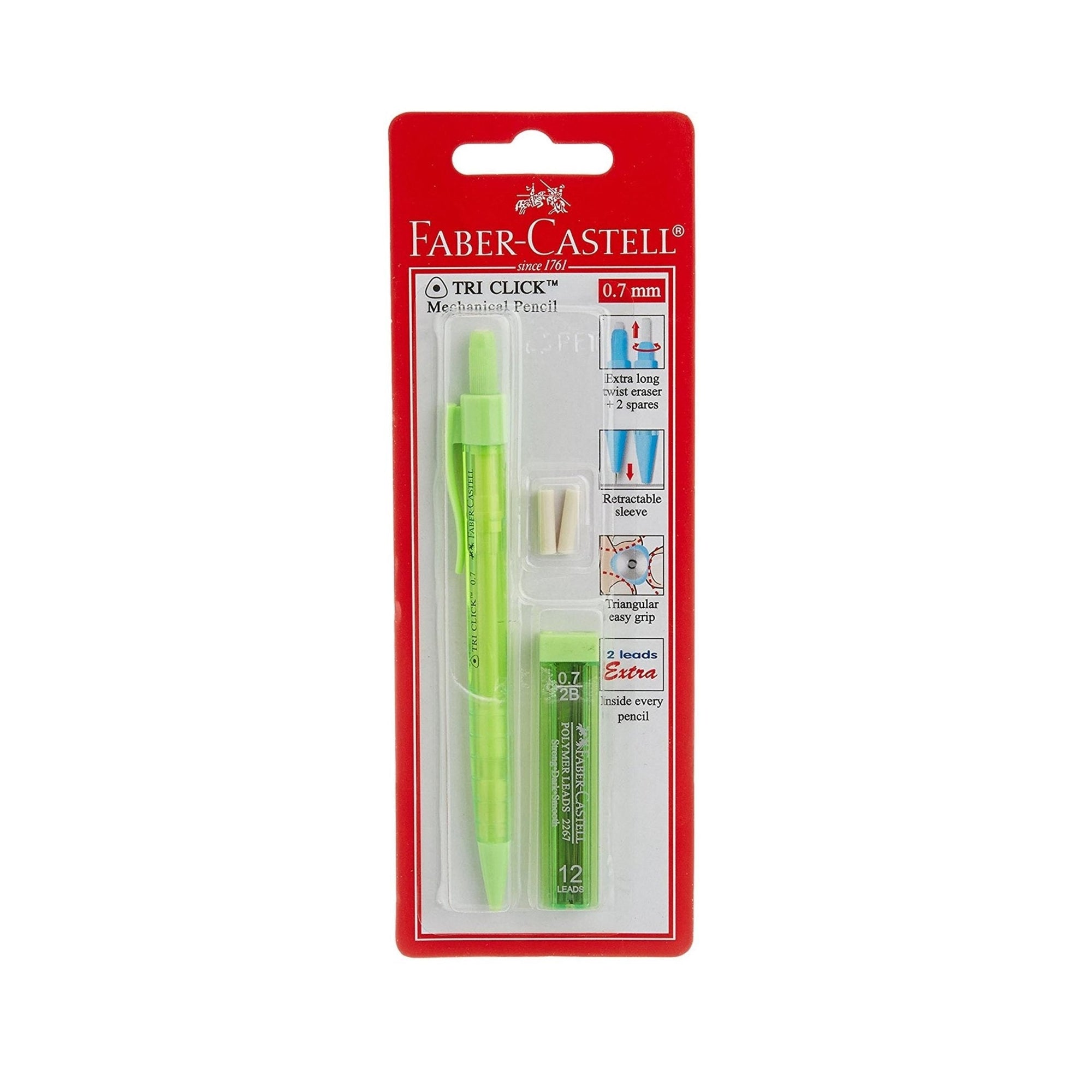 Faber-Castell Tri-Click Mechanical Pencil (Pack of 10) — Metro ...